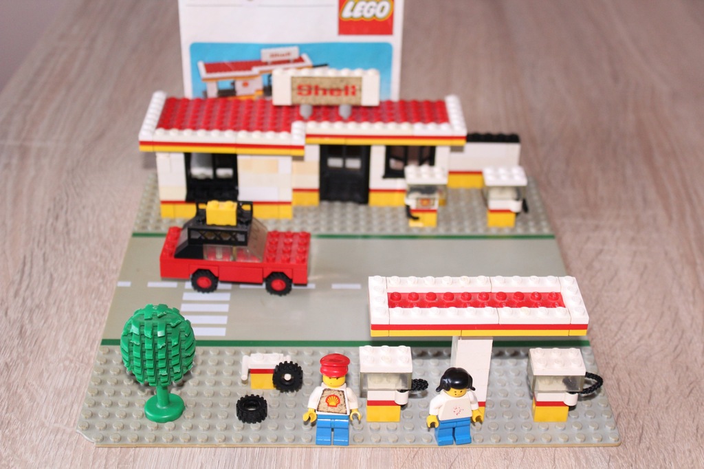 LEGO 377 STACJA SHELL ZESTAW UNIKAT INSTRUKCJA - 7085924046 - oficjalne ...