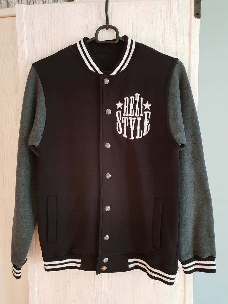 BLUZA REZI STYLE - COLLEGÓWKA - 7579139823 - oficjalne archiwum Allegro