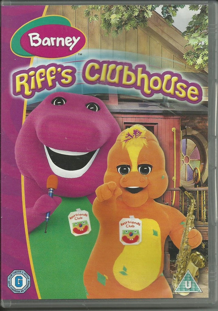 BARNEY RIFF'S CLUBHOUSE - DVD - 6735761014 - oficjalne archiwum Allegro