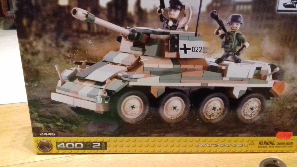 COBI Sd.Kfz. 234/2 Puma (2446) - 400 elem. - 7193978612 - oficjalne ...