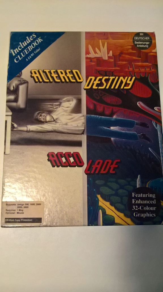 ALTERED DESTINY Amiga Accolade BOX - 7397389851 - oficjalne archiwum ...
