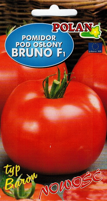 Pomidor wysoki szklarniowy Bruno F1 typBaron 100mg - 7079457970 - oficjalne archiwum Allegro