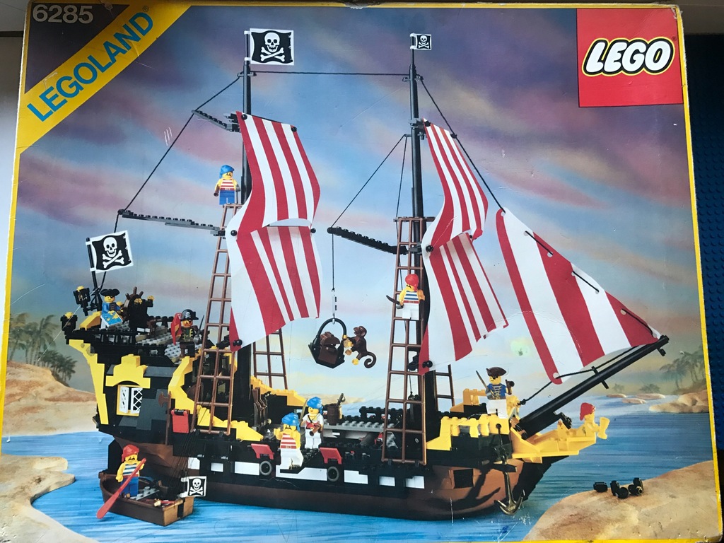 Klocki Lego PIRACI 6285 Black Seas Barracuda PUDE - 7477806641 ...