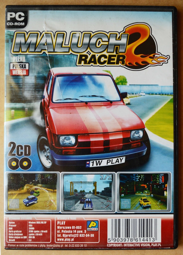 MALUCH Racer 2 PL (PC) - 6980011085 - oficjalne archiwum Allegro