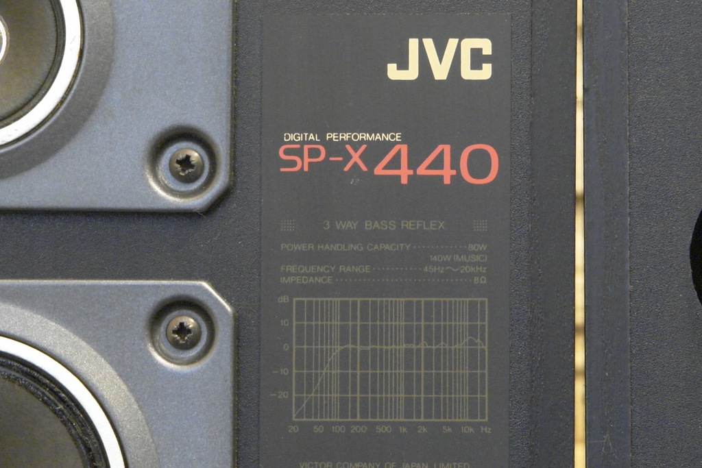 JVC SP-X440 # KOLUMNY STEREO VINTAGE ORYGINAŁ # - 7687330424 ...