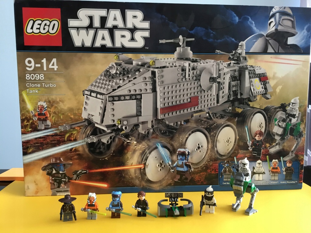 LEGO STAR WARS Clone Turbo Tank 8098 - 7473130063 - oficjalne archiwum ...