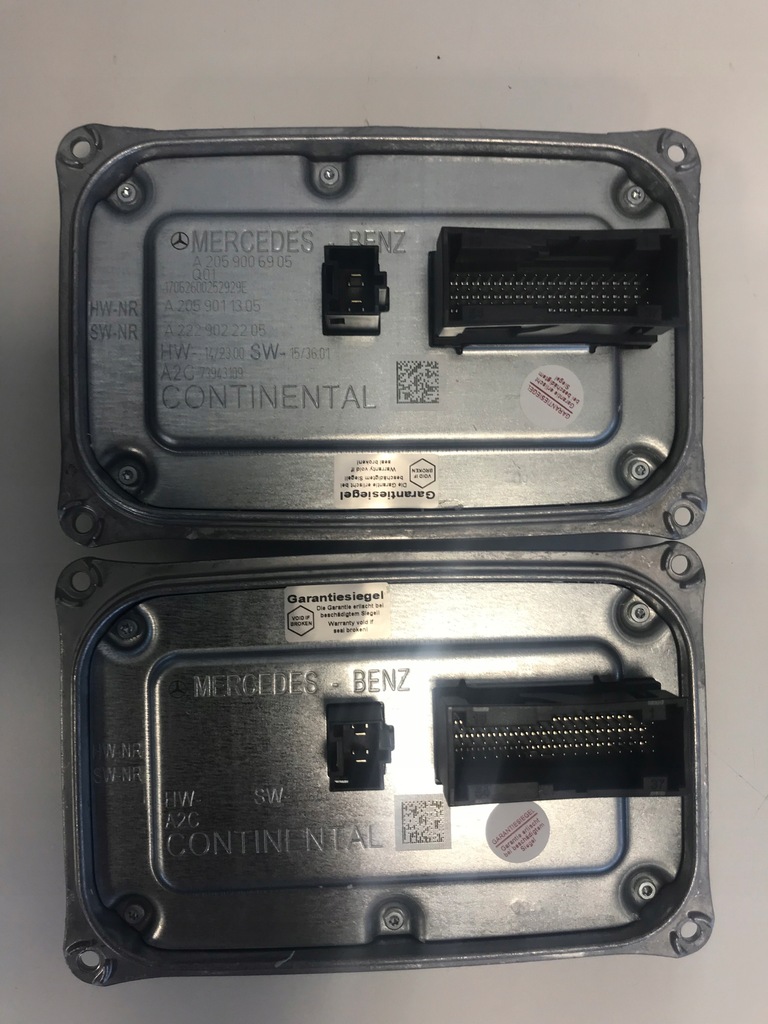 PRZETWORNICA MODUŁ LED MERCEDES W205 A2059006905 - 7612505571 ...