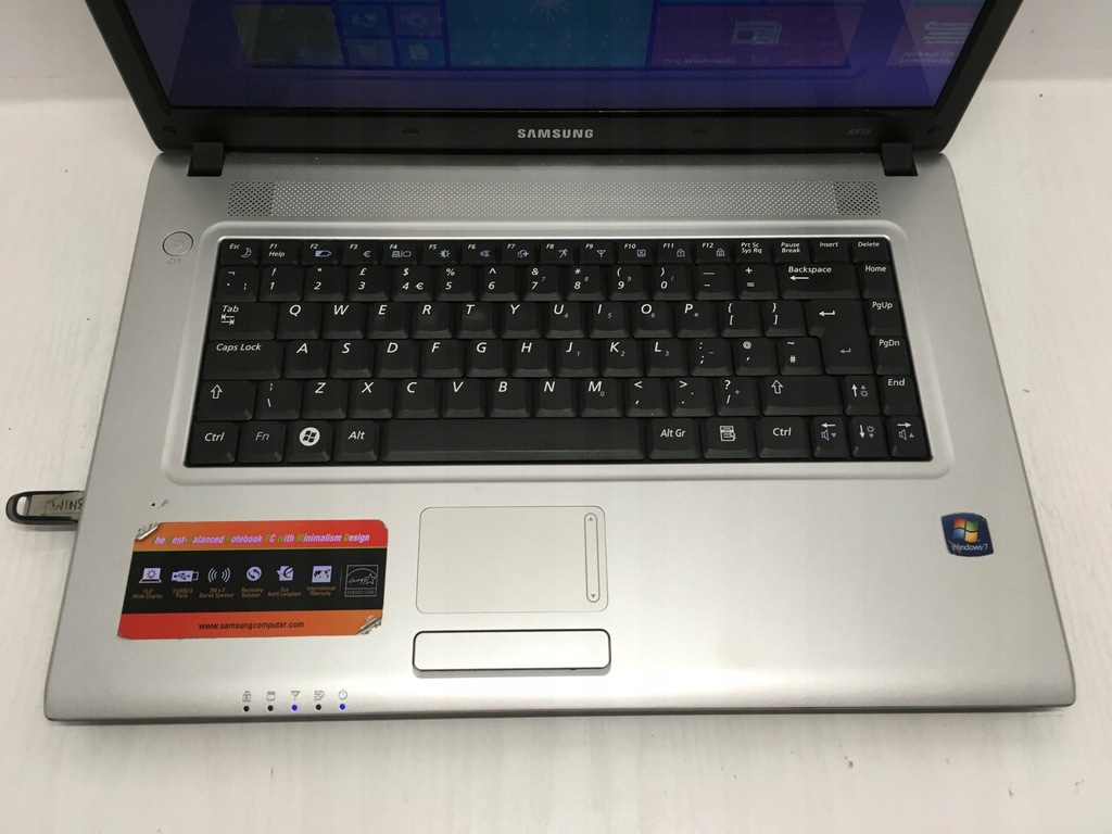 LAPTOP SAMSUNG NP-R519 2x2.1GHz 15.6'' 4GB QC65 - 7599255372 ...