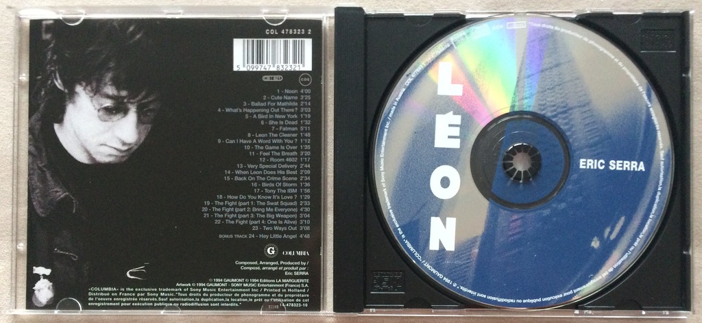 Eric Serra - Leon - Soundtrack - 1994 - 7100354353 - oficjalne archiwum ...