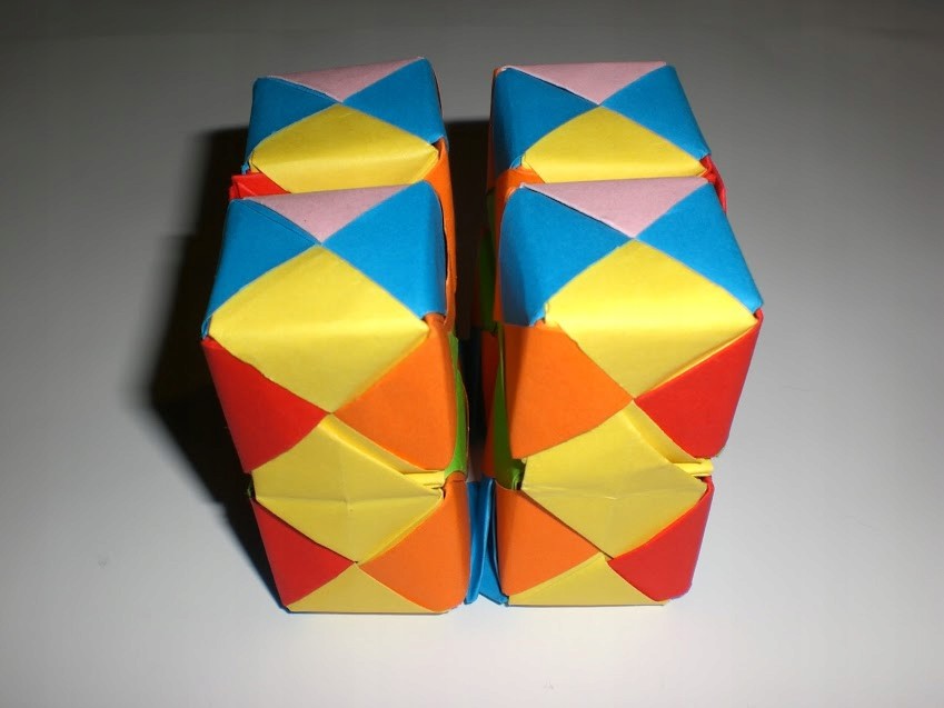 KOSTKA NIESKOŃCZONOŚCI INFINITY CUBE ORIGAMI 7cm - 7038677546 ...