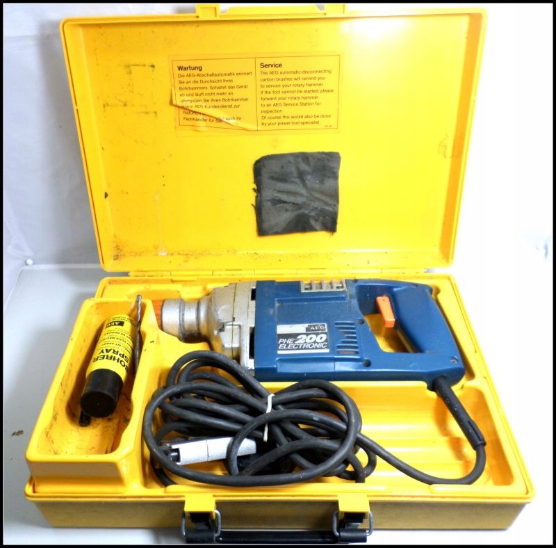 MŁOTOWIERTARKA AEG PHE 200 ELECTRONIC - 7752276113 - oficjalne archiwum ...