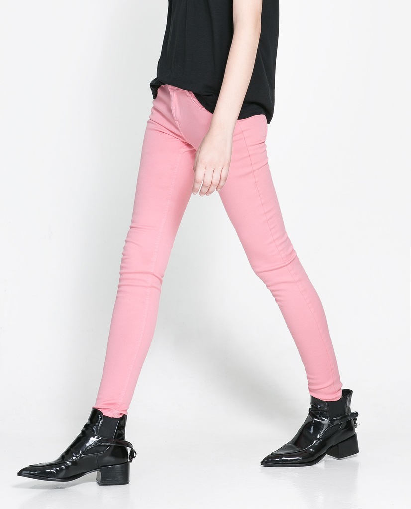 ZARA Nowe Spodnie Łososiowe Jeansy Rurki S 36 - 6900426327 - oficjalne ... ZARA Nowe Spodnie Łososiowe Jeansy Rurki S 36 - 6900426327 - oficjalne ...