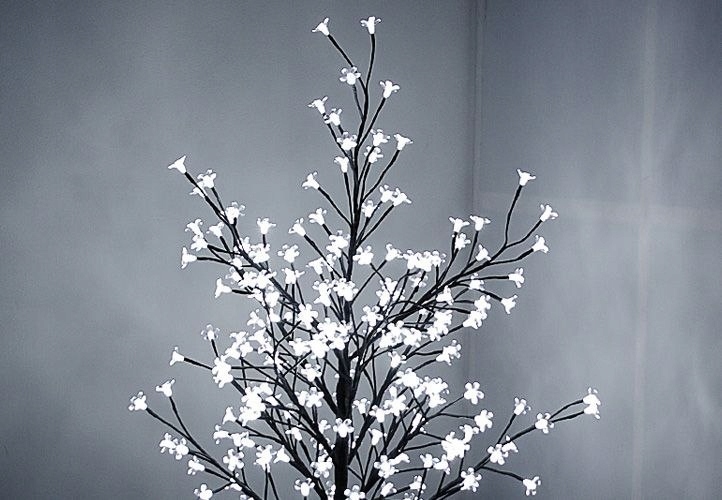 Drzewko świecące 200 LED, zimne białe, kwiatki - 7609540047 - oficjalne ... Drzewko świecące 200 LED, zimne białe, kwiatki - 7609540047 - oficjalne ...