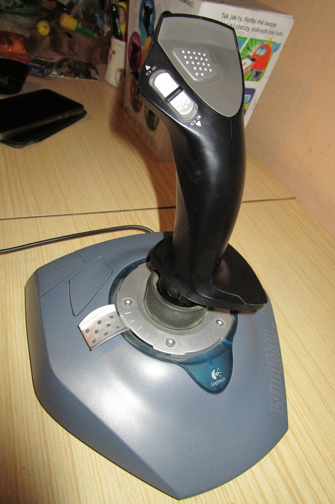 Logitech Joystick Wingman Attack 2 symulator lotu - 7645875046 ...