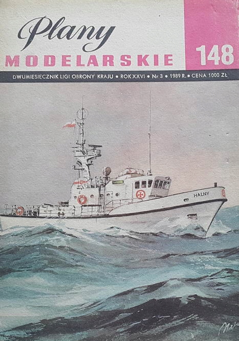 Plany Modelarskie 148 - statek R-17 Halny - 7512091400 - oficjalne ...