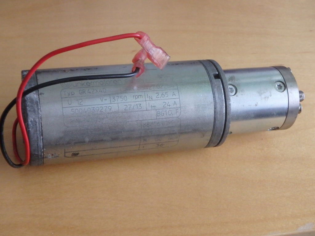 Silnik elektryczny 12V DC Dunkermotoren GR 42x40 - 7621552825 ...