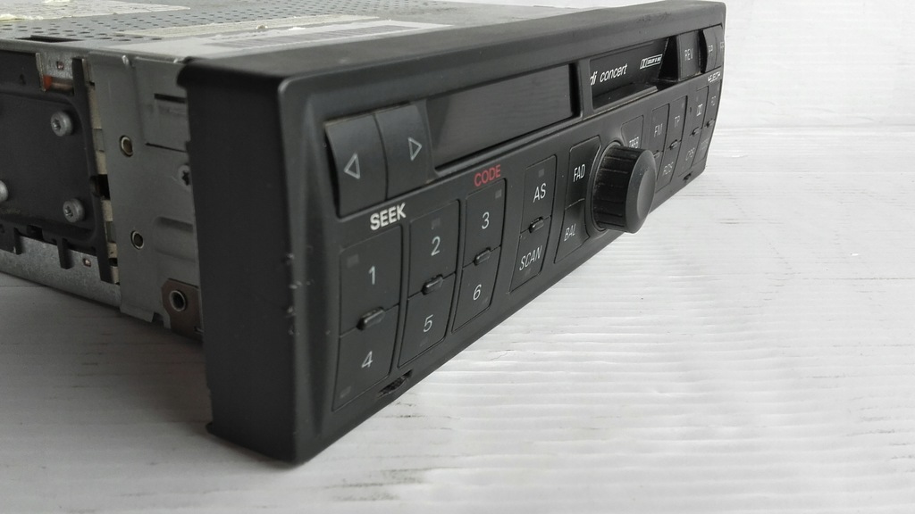 Radio AUDI CONCERT A4 A6 C5 z kodem - 7643297098 - oficjalne archiwum Allegro