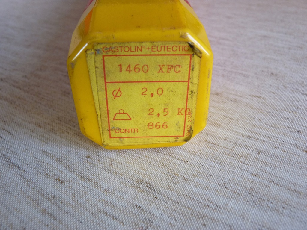 CASTOLIN XFC elektrody spawal. do miedzi żeliwa. - 7465435742 ...