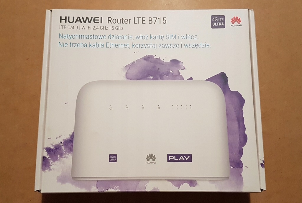 Router Huawei B715 LTE Cat.9 NOWY 4G LTE Ultra - 7708879669 - oficjalne ...