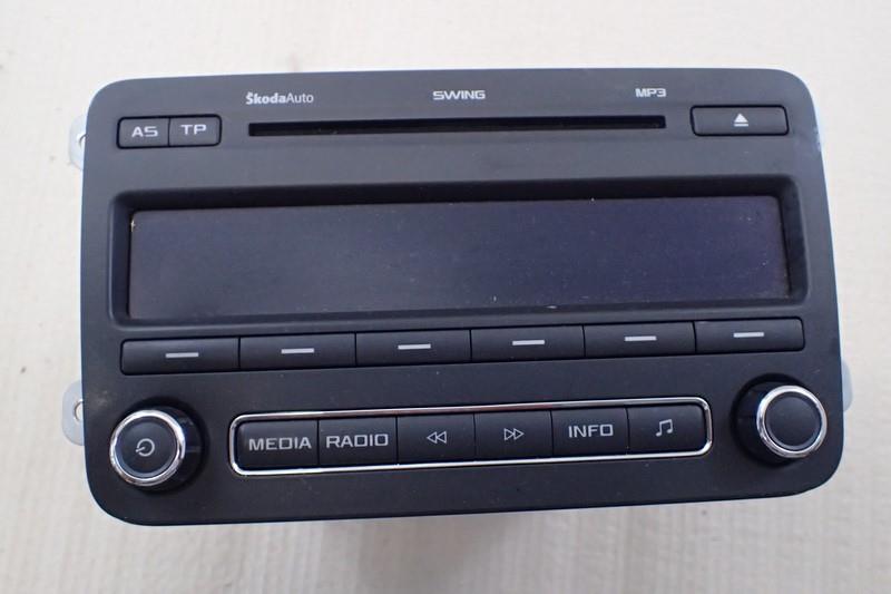 RADIO CD MP3 FABRYCZNE SKODA ROOMSTER FABIA II 11R - 6974848486 ...