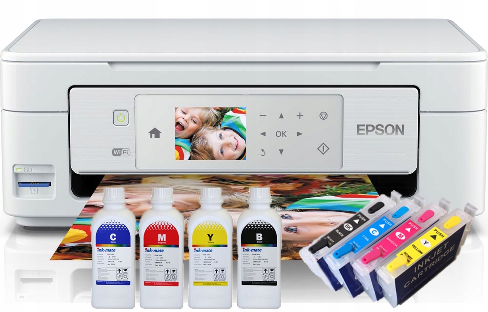 Drukarka 3w1 EPSON XP 445 + wieczne tusze + 400 ml - 7659220271 ...
