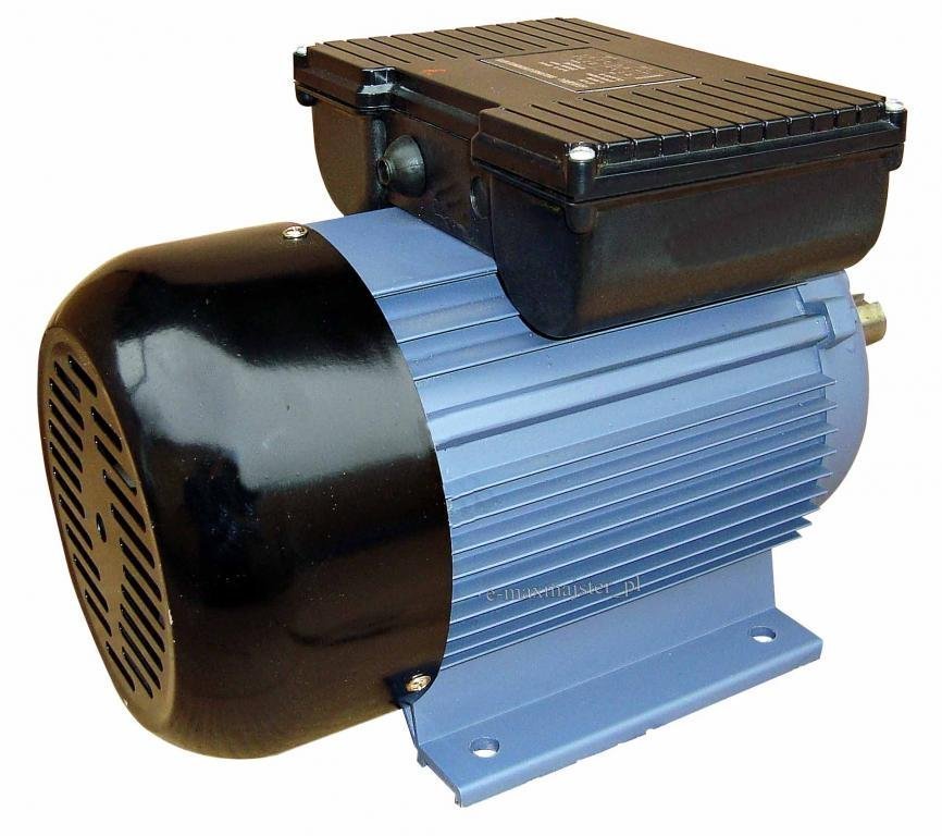 SILNIK elektryczny 2,2KW 3HP 1 faza 230V 1400r/min - 7100487907 - oficjalne archiwum Allegro