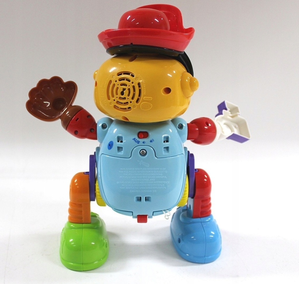 Vtech 190004 Interaktywny Robot Zabawny Bizzy 24H - 7639791539 ...