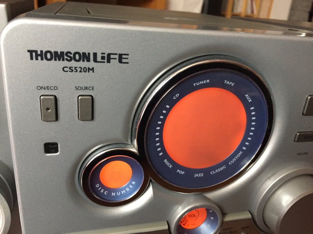 WIEŻA THOMSON CS-520M Z KOLUMNAMI - 7189407777 - oficjalne archiwum Allegro