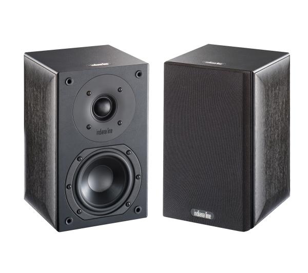 Kolumny półkowe Indiana Line Nota 240 X czarny dąb - 7339791764 - oficjalne archiwum Allegro