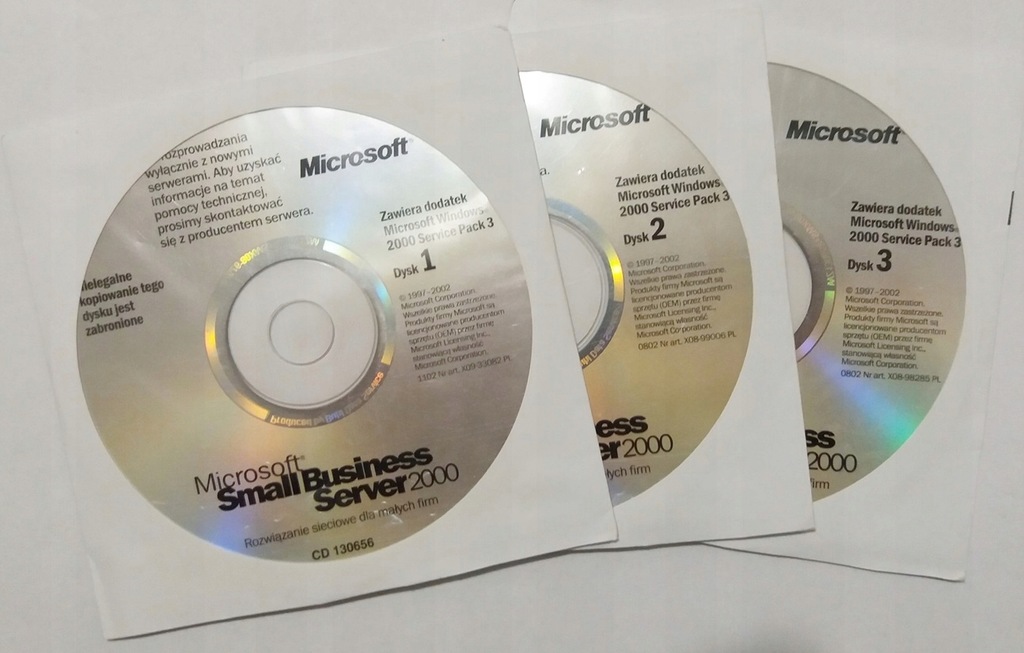 Microsoft Small Business Server 2000 SP3 PL - 7531358299 - oficjalne ...