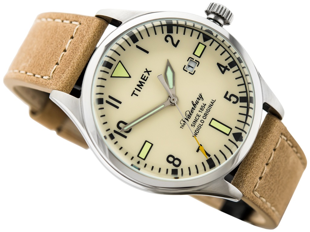 MĘSKI ZEGAREK TIMEX TW2P83900 WATERBURY INDIGLO - 7410928708 - oficjalne archiwum Allegro