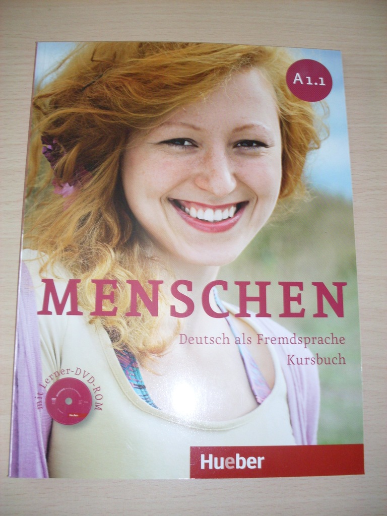 HUEBER MENSCHEN A1.1 KURSBUCH + DVD-ROM / NOWA - 7447913789 - oficjalne archiwum Allegro
