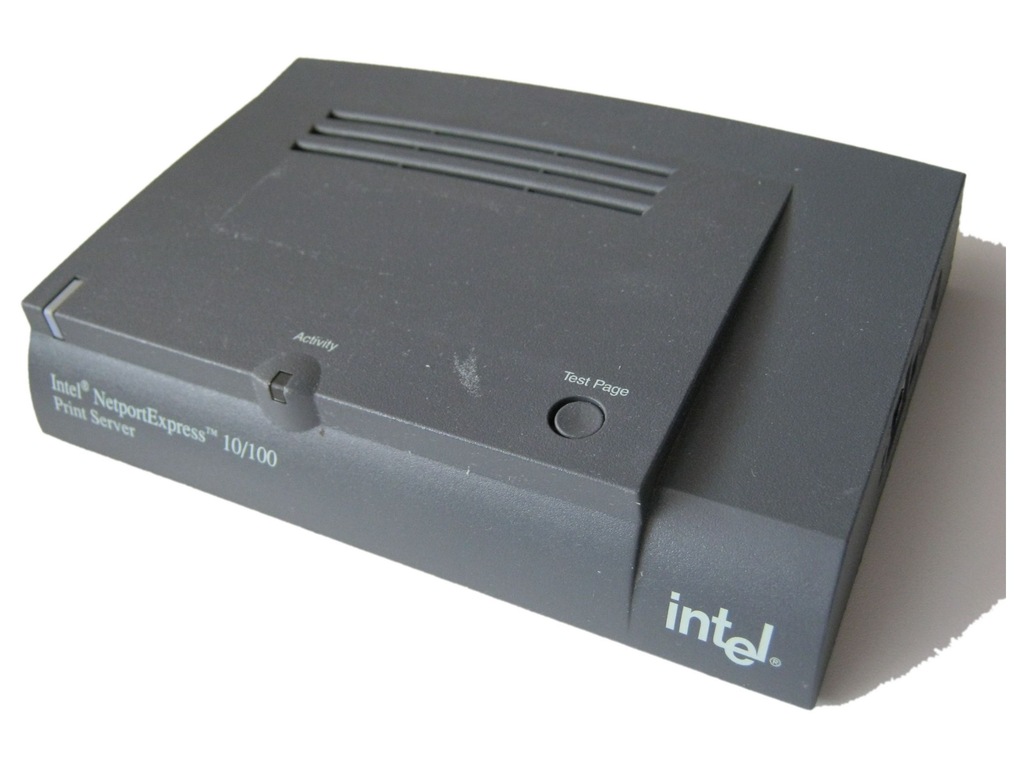 intel netportexpress 10/100 print server fv - 7272904846 - oficjalne ...