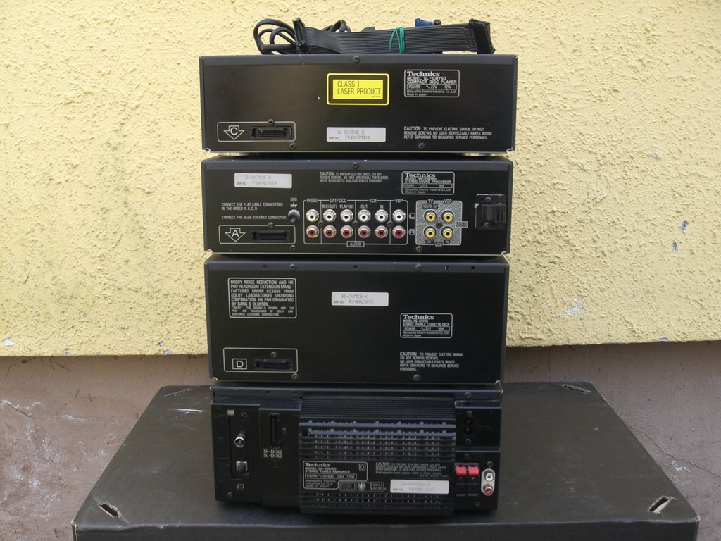 Wieża TECHNICS SA-CH750 - 7275052591 - oficjalne archiwum Allegro