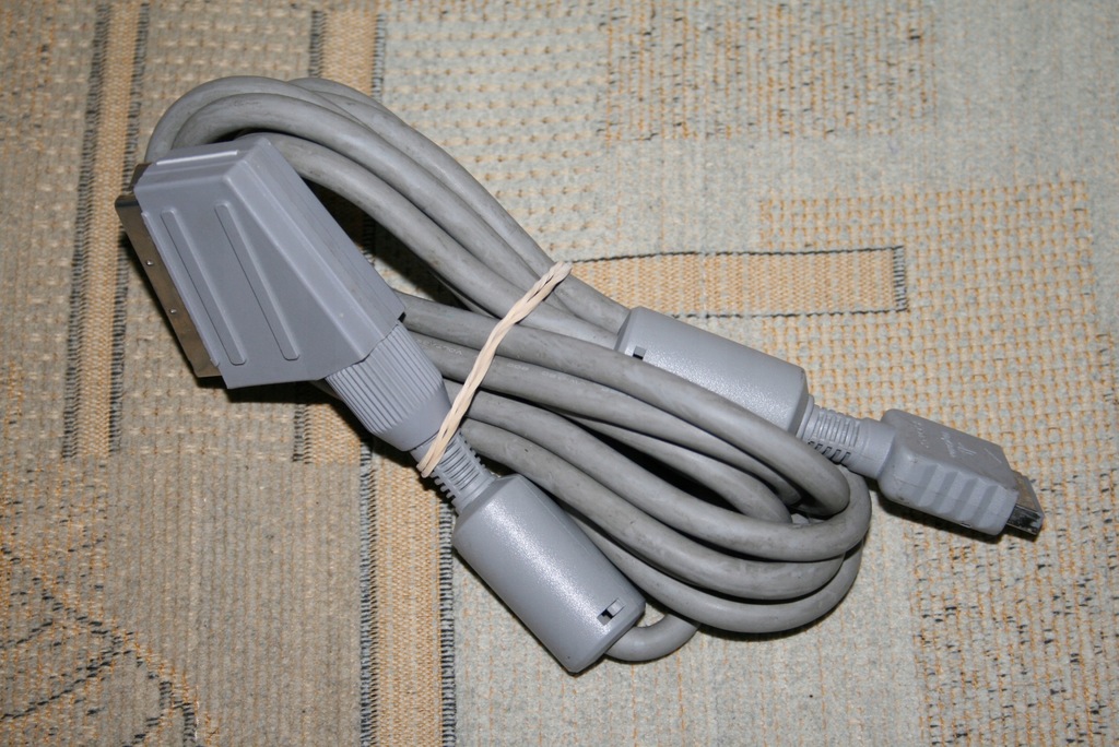 ORYGINALNY KABEL RGB SONY PLAYSTATION / SCPH-1052 - 7598116950 ...