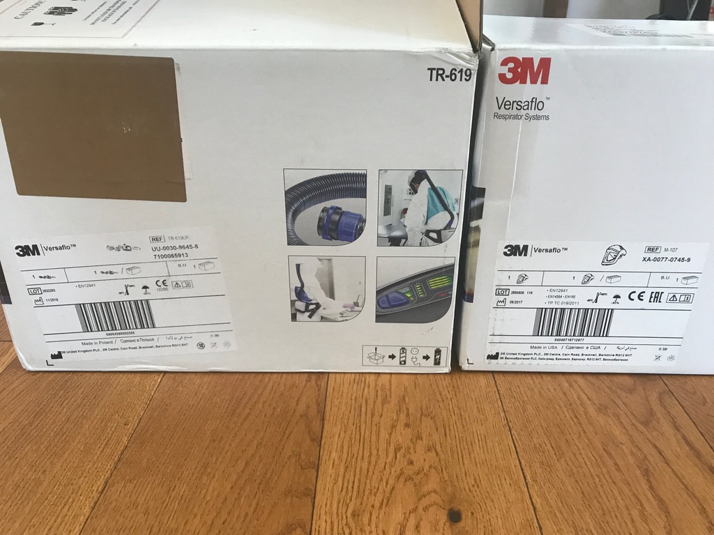 3m Versaflo TR 619 + maska Versaflo M106 / 107 - 7700424795 - oficjalne ...