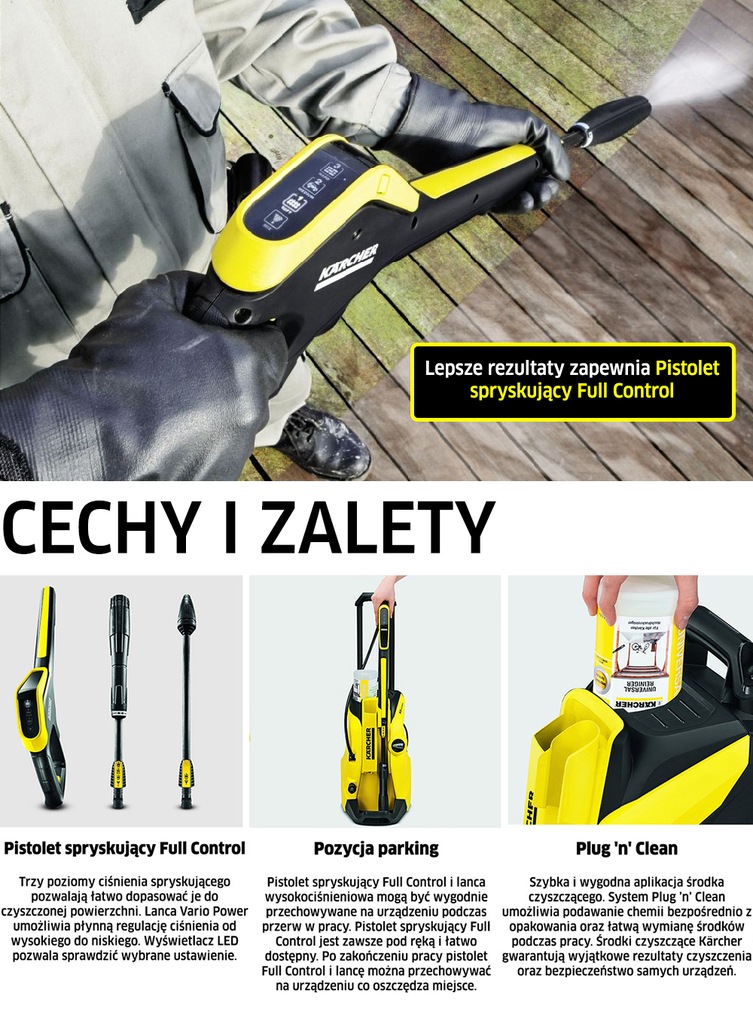 MYJKA CIŚNIENIOWA KARCHER K4 FULL CONTROL NOWOŚĆ - 6989961621 - oficjalne archiwum Allegro