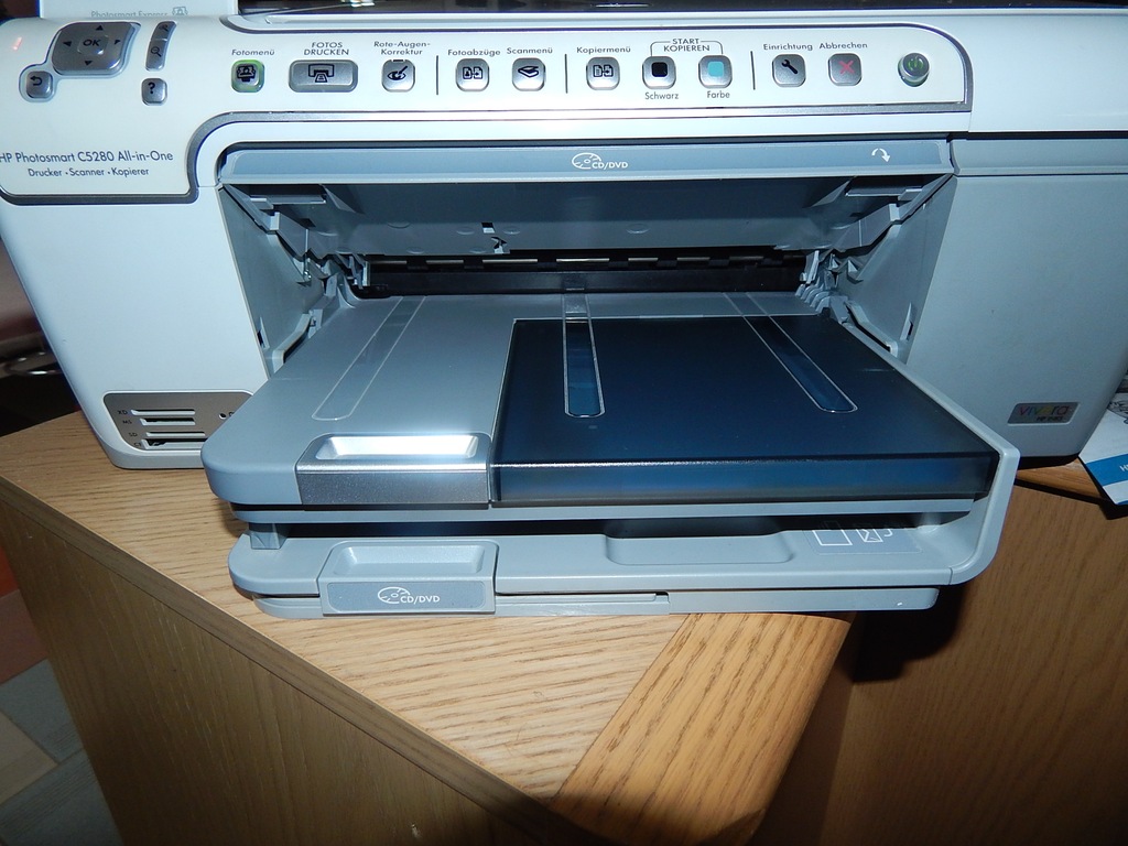 Drukarka hp Photosmart c5280!! - 7220614582 - oficjalne archiwum Allegro