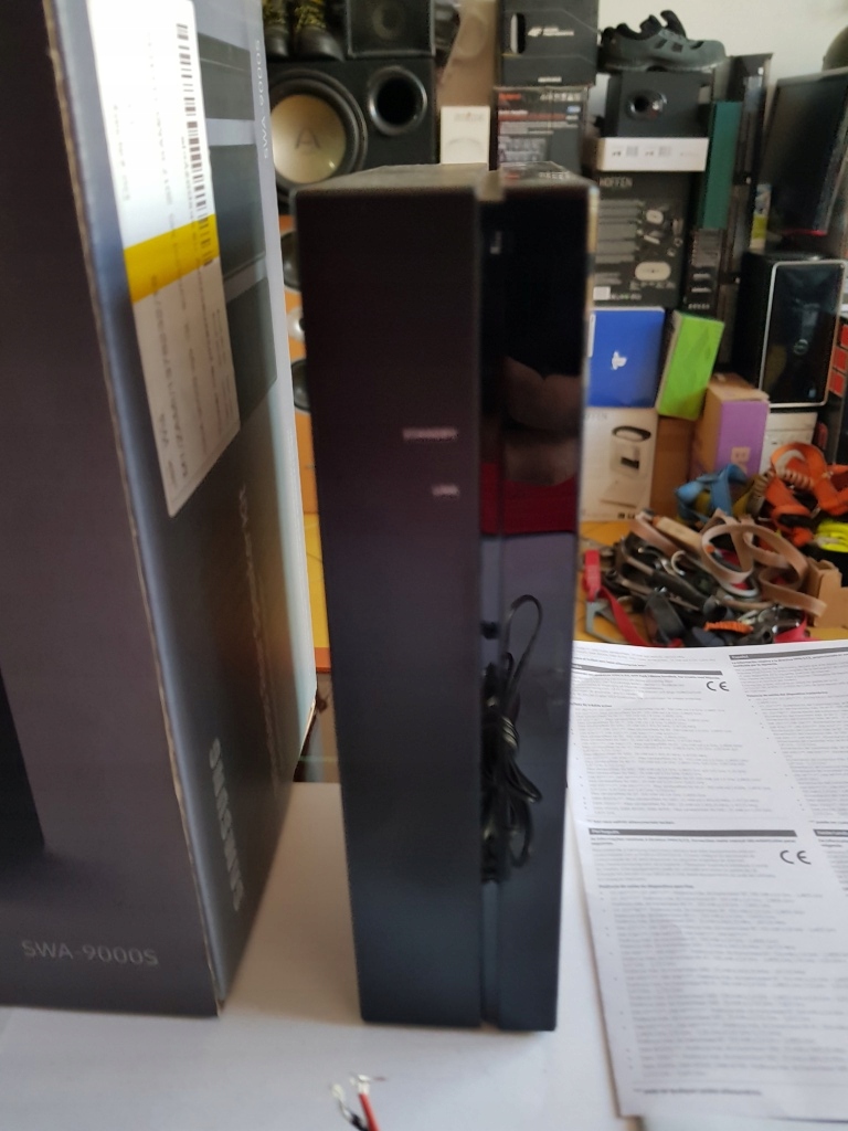GŁOŚNIKI BEZPRZEWODOWE SAMSUNG SWA-9000S KOMPLET - 7552544706 ...
