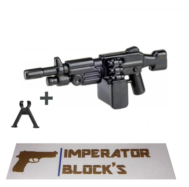Broń do LEGO Δ M249 SAW karabin maszynowy Δ RKM - 7337294512 ...