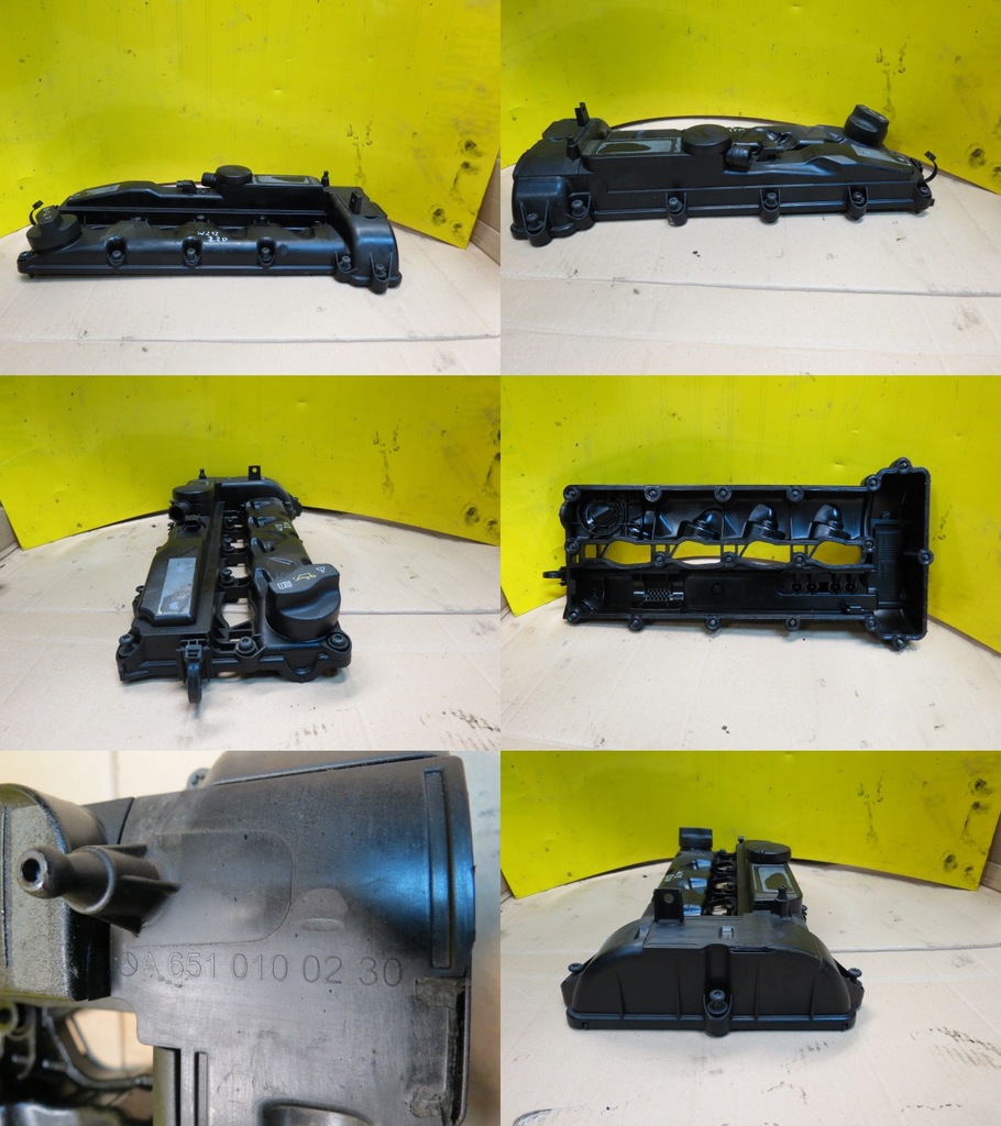 MERCEDES W212 2.2CDI POKRYWA ZAWORÓW 6510100230 - 7262858881 ...