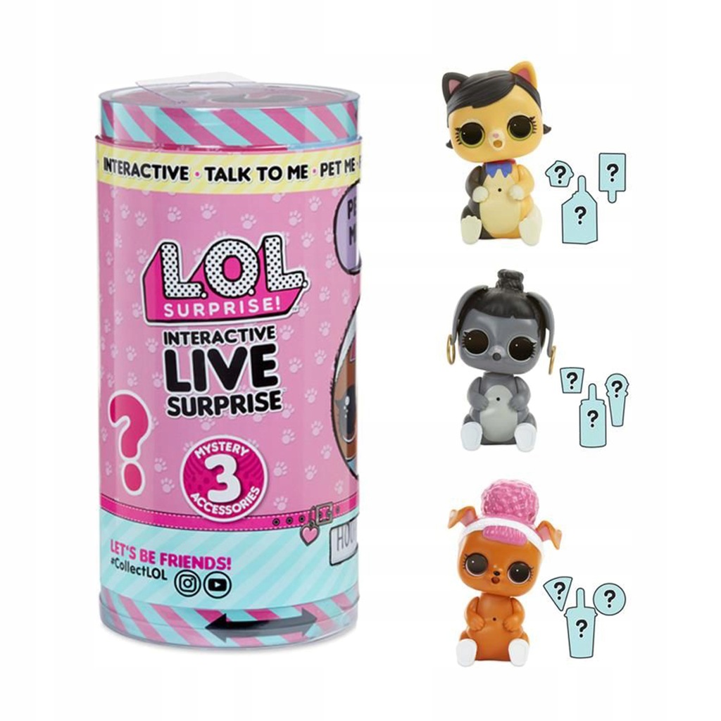 Mga LOL Live Pets Suprise Interaktywny Surprise - 7636287014 ...