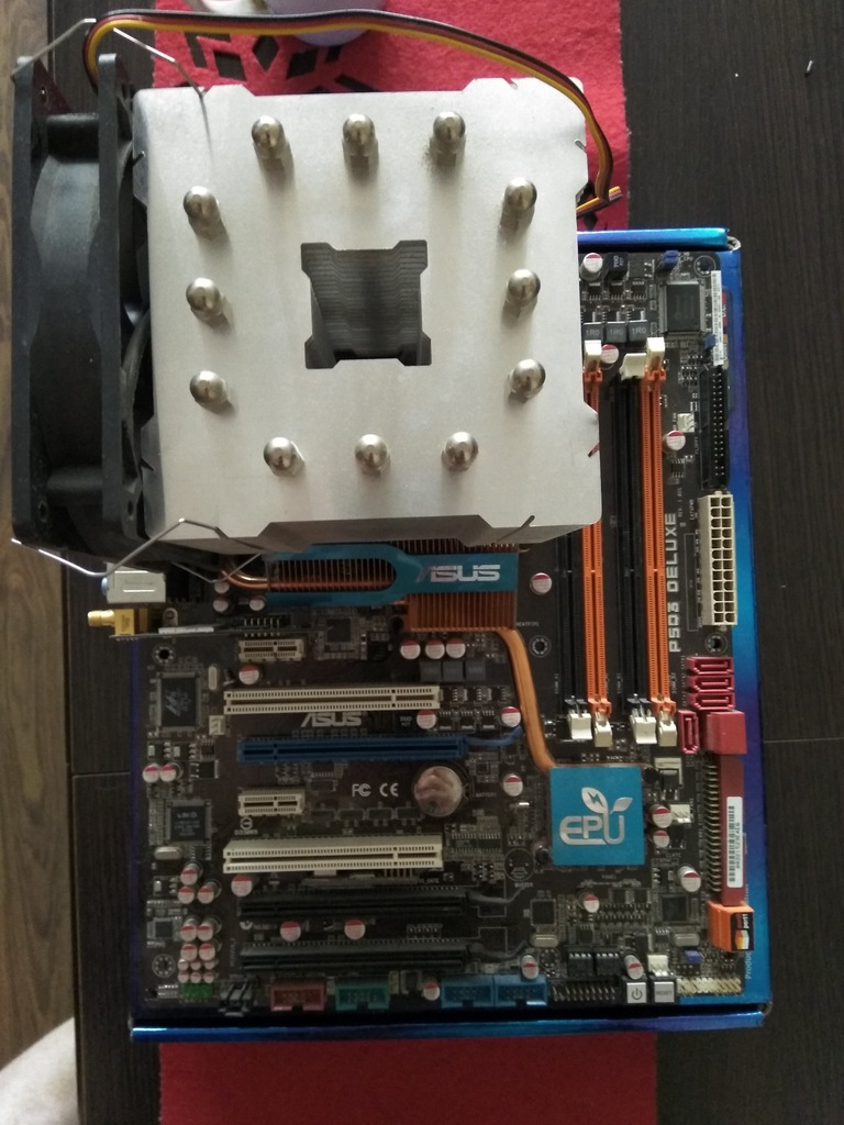 Asus P5Q3 DELUXE/WIFI-AP, Xeon E5472 ,2 GB DDR3 - 7256922507 - oficjalne archiwum Allegro