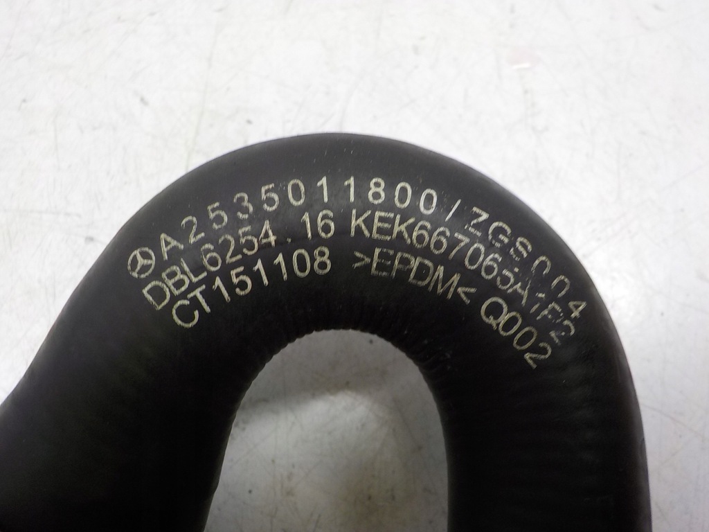 MERCEDES W213 2.0 654 WĄŻ PRZEWÓD WODY 2535011800 - 7072183413 ...