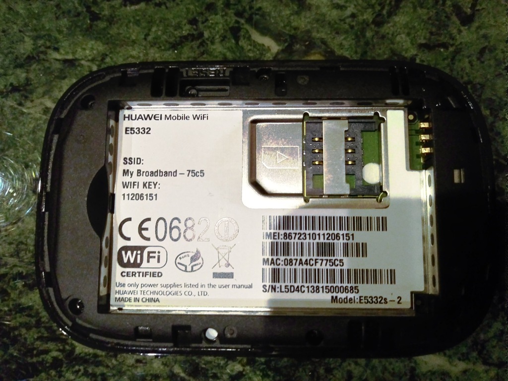 mobilny HUAWEI WIFI E5332, bez kabla zasilającego - 7194308400 ...