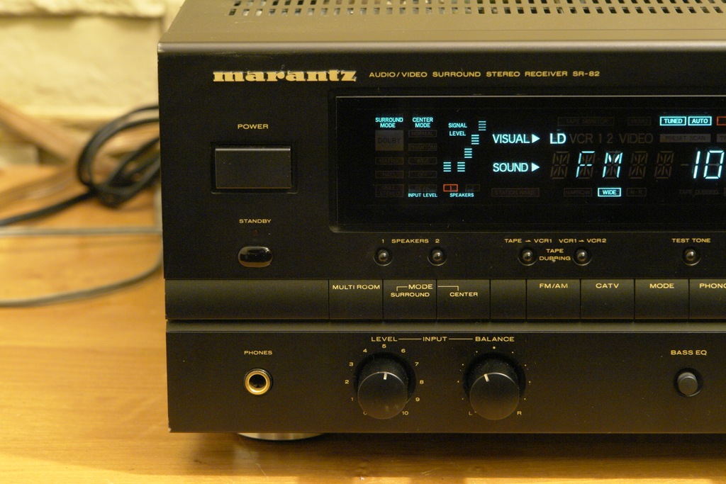 MARANTZ SR-82 WYSOKI MODEL AMPLITUNER STEREO/5.1 - 7556663776 ...