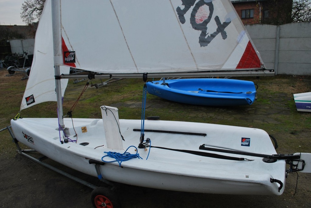 Łódź żaglowa żaglówka Topper Topaz Uno+ (1) - 7063611283 - oficjalne ...