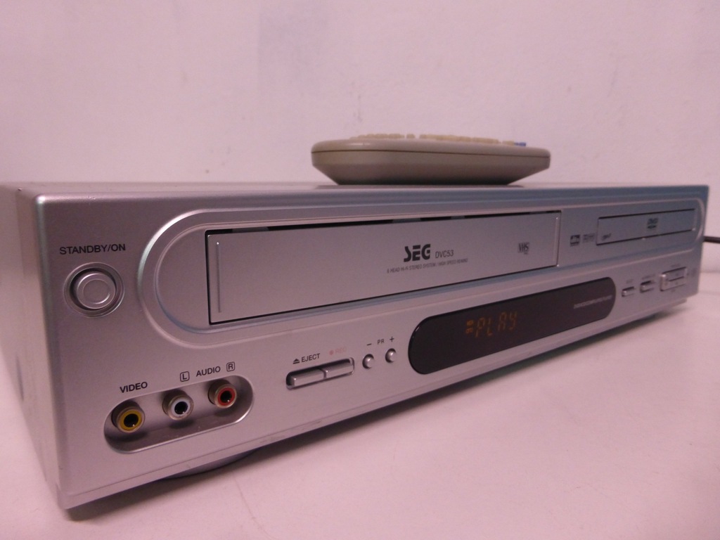 COMBO SEG DVD VHS MAGNETOWID DVC 53 - 7199936684 - oficjalne archiwum ...