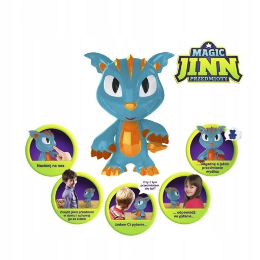 Magic Jinn Przedmioty - zabawka interaktywna dumel - 7495298518 ...