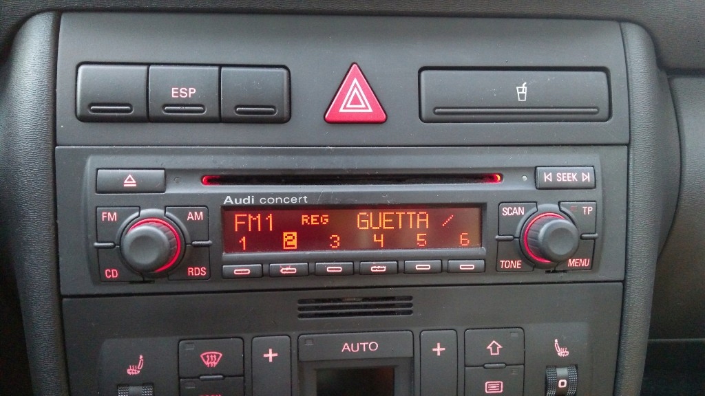 Radio Audi Concert II 1DIN A3 8L/8P/A2/A4 - 7659869776 - oficjalne archiwum Allegro